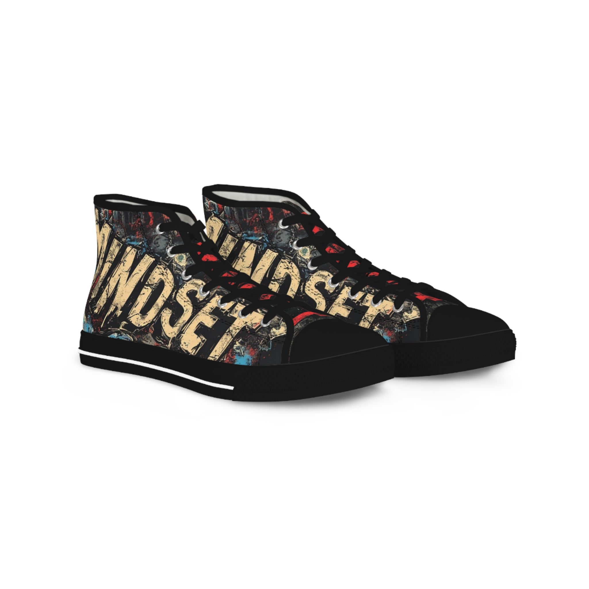 Shoes-Mindset-Grunge 'Windsurf' High Top Sneakers — Men's Retro Street ...
